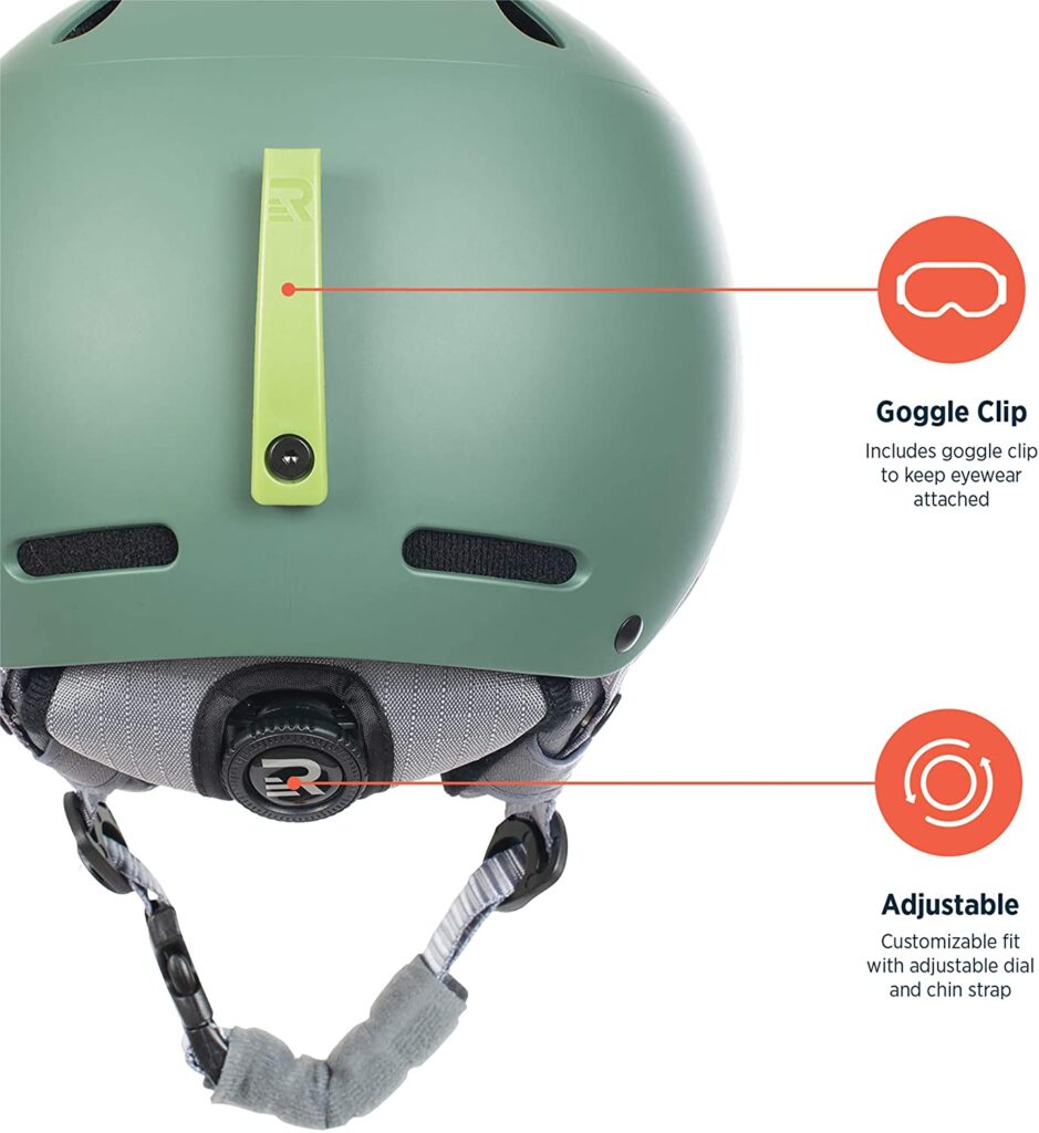 Retrospec Traverse H3 Adult Ski & Snowboard Helmet with 10 Vents ...