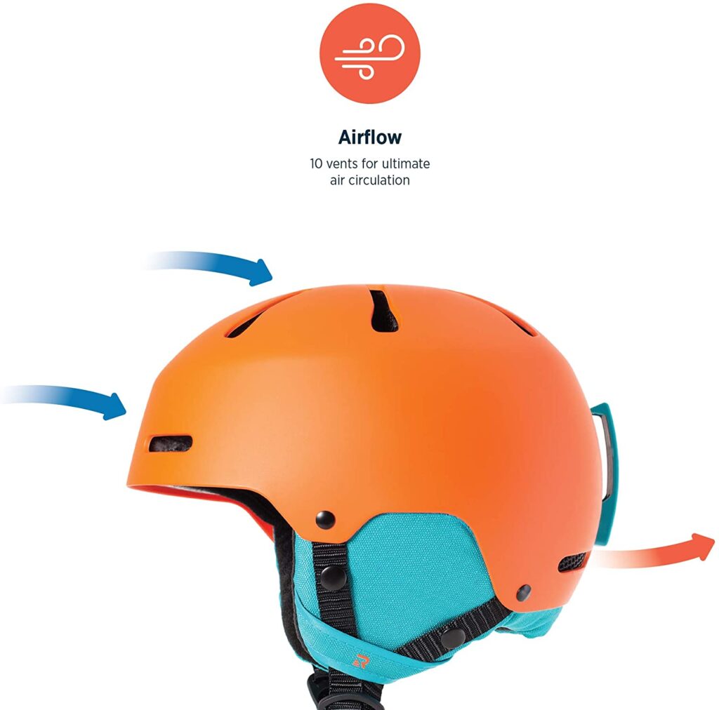 Retrospec Traverse H3 Youth Ski & Snowboard Helmet - OneBike Avenue